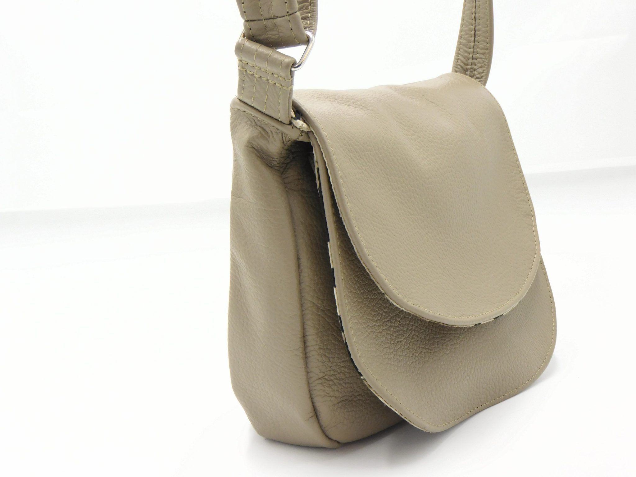 Ti Taupe - Sac en cuir unique par Sac&Cuir